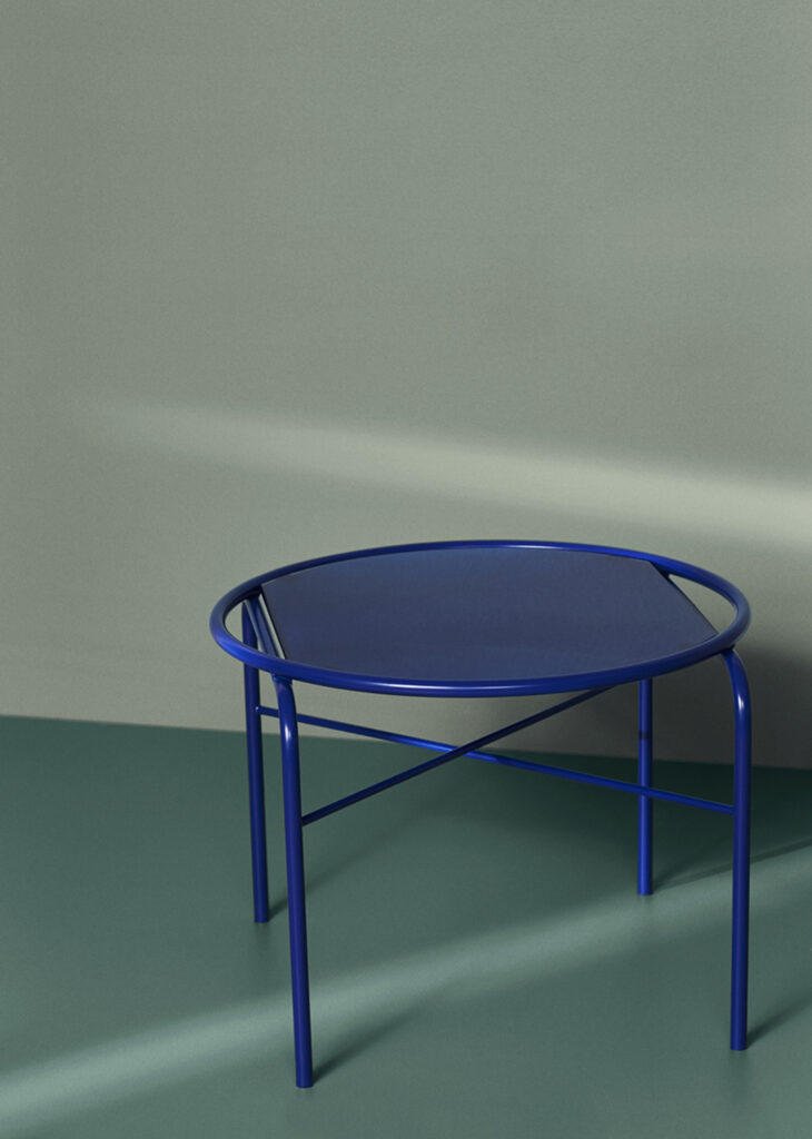 Warm Nordic Secant Table, Round — SODA