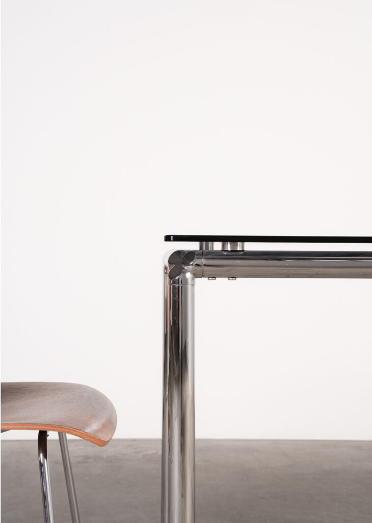 Chrome Tube Dining Table — SODA