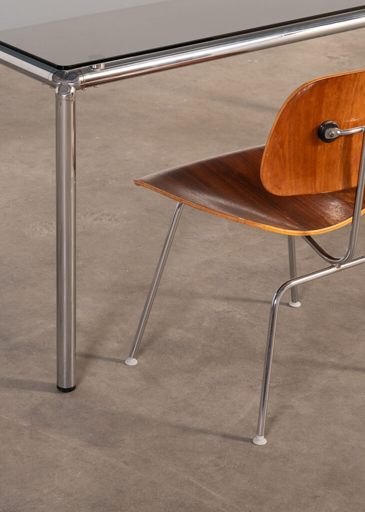 Chrome Tube Dining Table — SODA