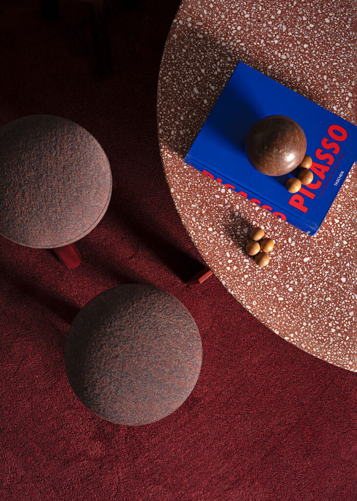 Genot Stool, Low - Upholstered — SODA